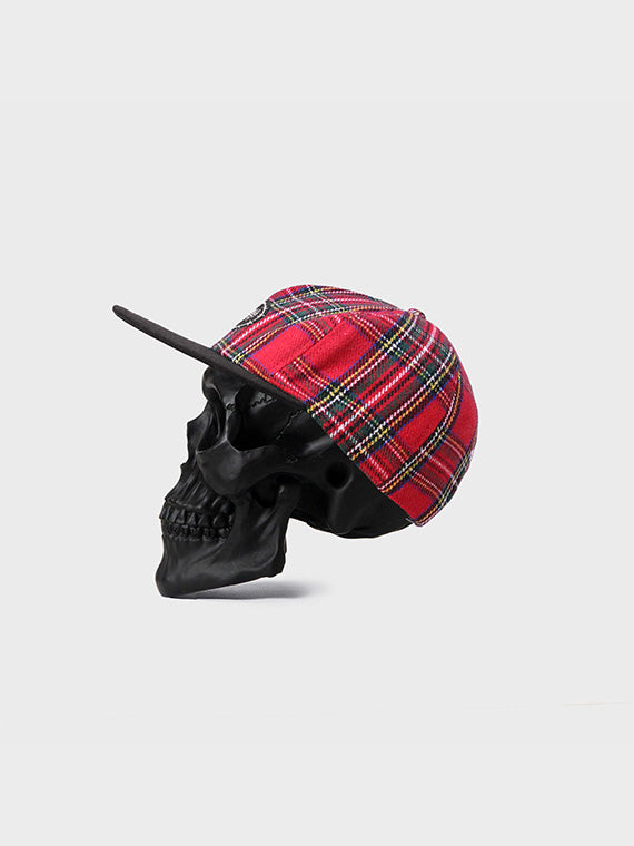 Bones Barb Cap - Tartan – Silver Tongue Bendigo